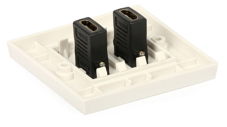 HDMI Wall Outlet (European, double, flush-mounted) | TV & TV-SAT \ HDMI ...